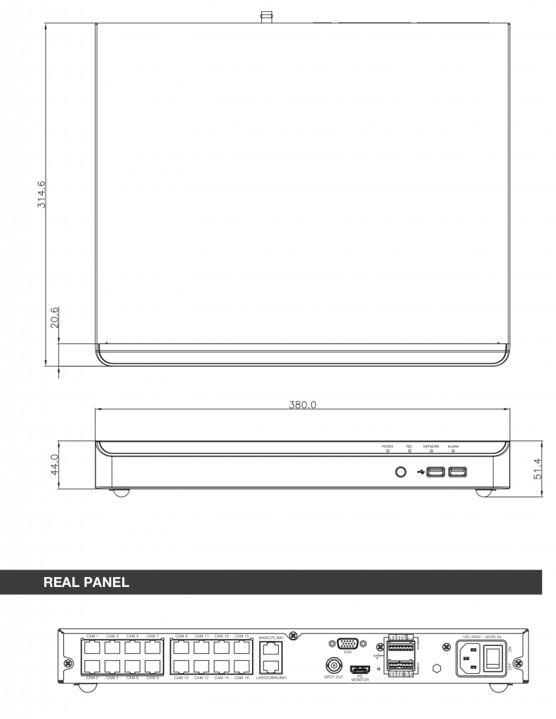 16 Channel 8MP Lite NVR - Concept Pro